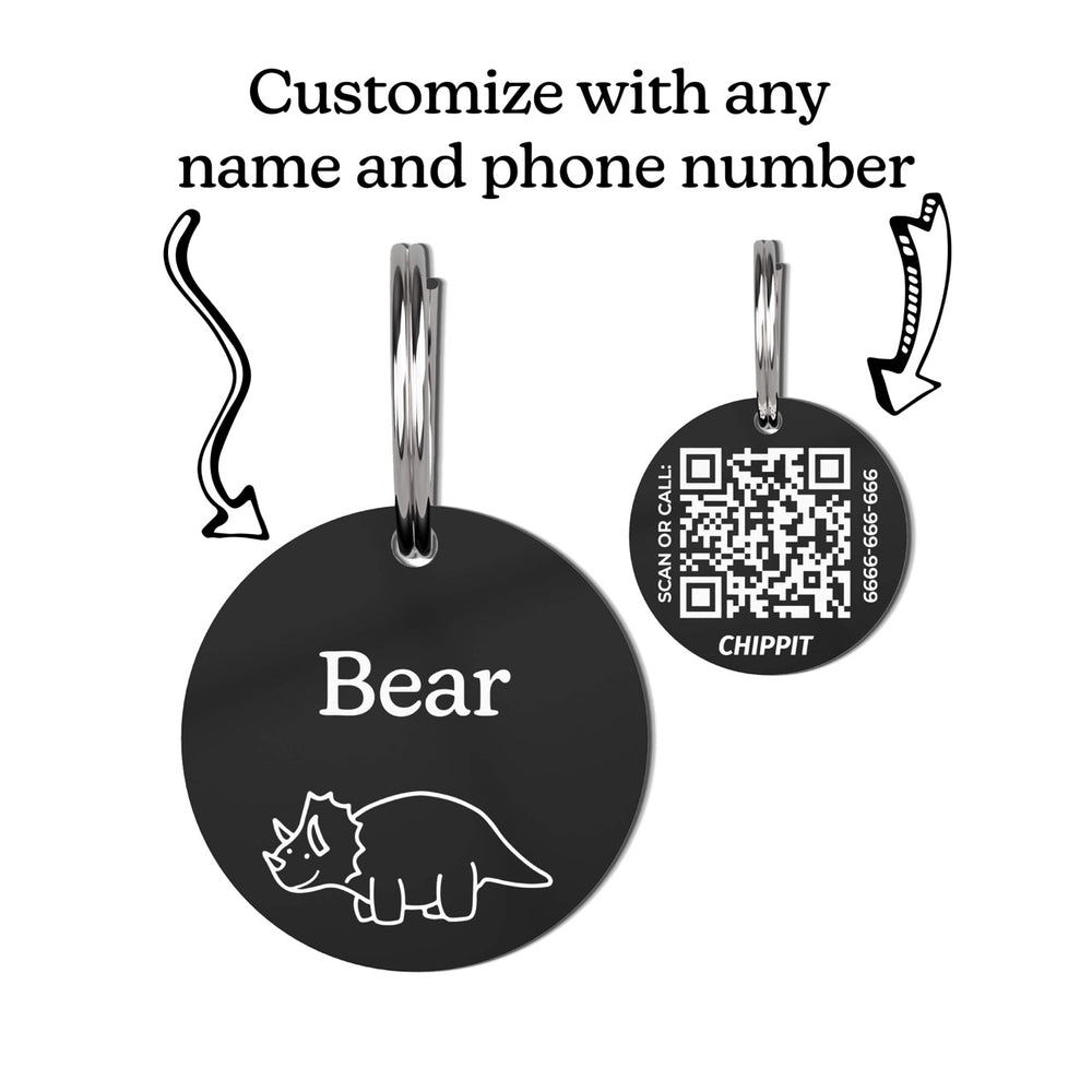 Chippit - Worry Free Adventure - QR Code Dog Tag - QR Code Pet Tag